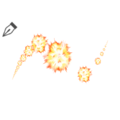 Explosion pen - CLIP STUDIO ASSETS