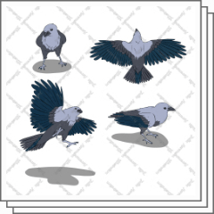 Four Ravens - CLIP STUDIO ASSETS