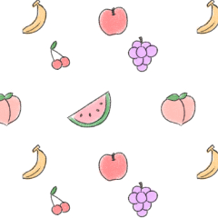 Fruit Pattern - CLIP STUDIO ASSETS