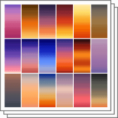 Gradient to feel nightfall - CLIP STUDIO ASSETS