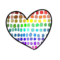 Shady Rainbow - CLIP STUDIO ASSETS