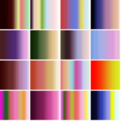 saturated gradient maps - CLIP STUDIO ASSETS