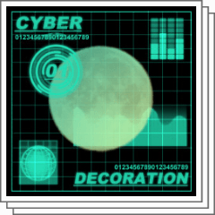Cyber decoration - CLIP STUDIO ASSETS
