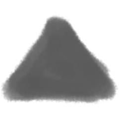 Fuzzy triangle - CLIP STUDIO ASSETS