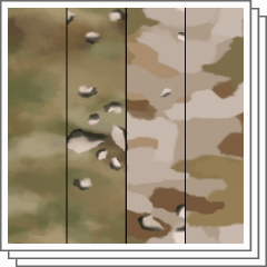 Seamless tiled camouflage patterns - CLIP STUDIO ASSETS