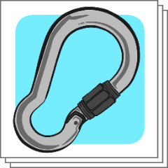 CARABINER CLIPS || カラビナクリップ - CLIP STUDIO ASSETS