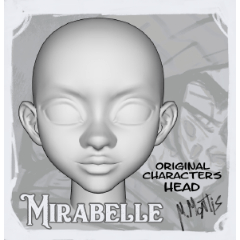 My OC heads: Mirabelle - CLIP STUDIO ASSETS