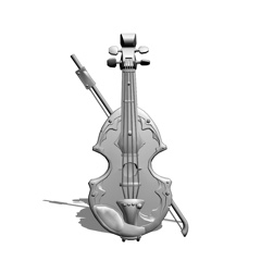 Fantasy violin - CLIP STUDIO ASSETS
