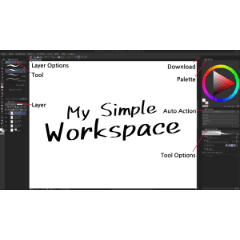 MSW :: My simple Workspace - CLIP STUDIO ASSETS