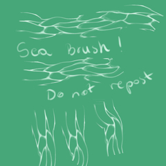 Sea Brush [48h free] - CLIP STUDIO ASSETS