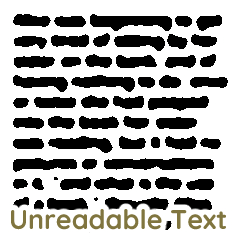 읽을 수 없는 텍스트 - CLIP STUDIO ASSETS