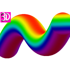 3d pen rainbow rainbow - CLIP STUDIO ASSETS