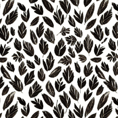 leaf drawing pattern, seamless - CLIP STUDIO ASSETS
