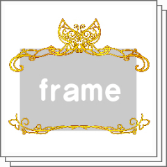 ornament frame - CLIP STUDIO ASSETS