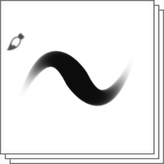 Brushed pen - CLIP STUDIO ASSETS