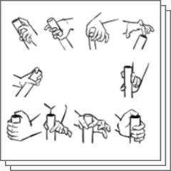 10 Holding Cylinder 3D pose - CLIP STUDIO ASSETS