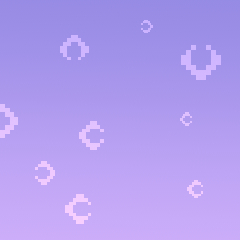 8-bit Crescent Moon Brush - CLIP STUDIO ASSETS