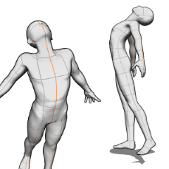 Dramatic Standing Pose - CLIP STUDIO ASSETS