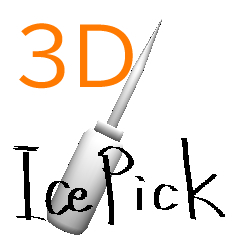 3D Ice Ice pick - CLIP STUDIO ASSETS