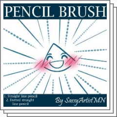 MN-Pencil brush set for Straight Lines - CLIP STUDIO ASSETS