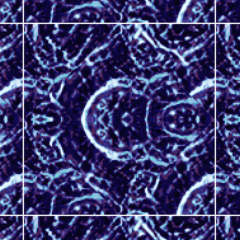 Fancy Blue Pattern - CLIP STUDIO ASSETS