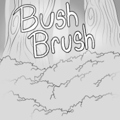 Scoot Bush Brush - CLIP STUDIO ASSETS