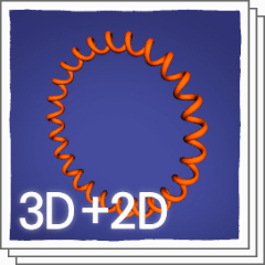 Hair Strap [3D+2D] - CLIP STUDIO ASSETS