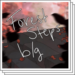 Forest Steps w/ Separate Foreground - CLIP STUDIO ASSETS