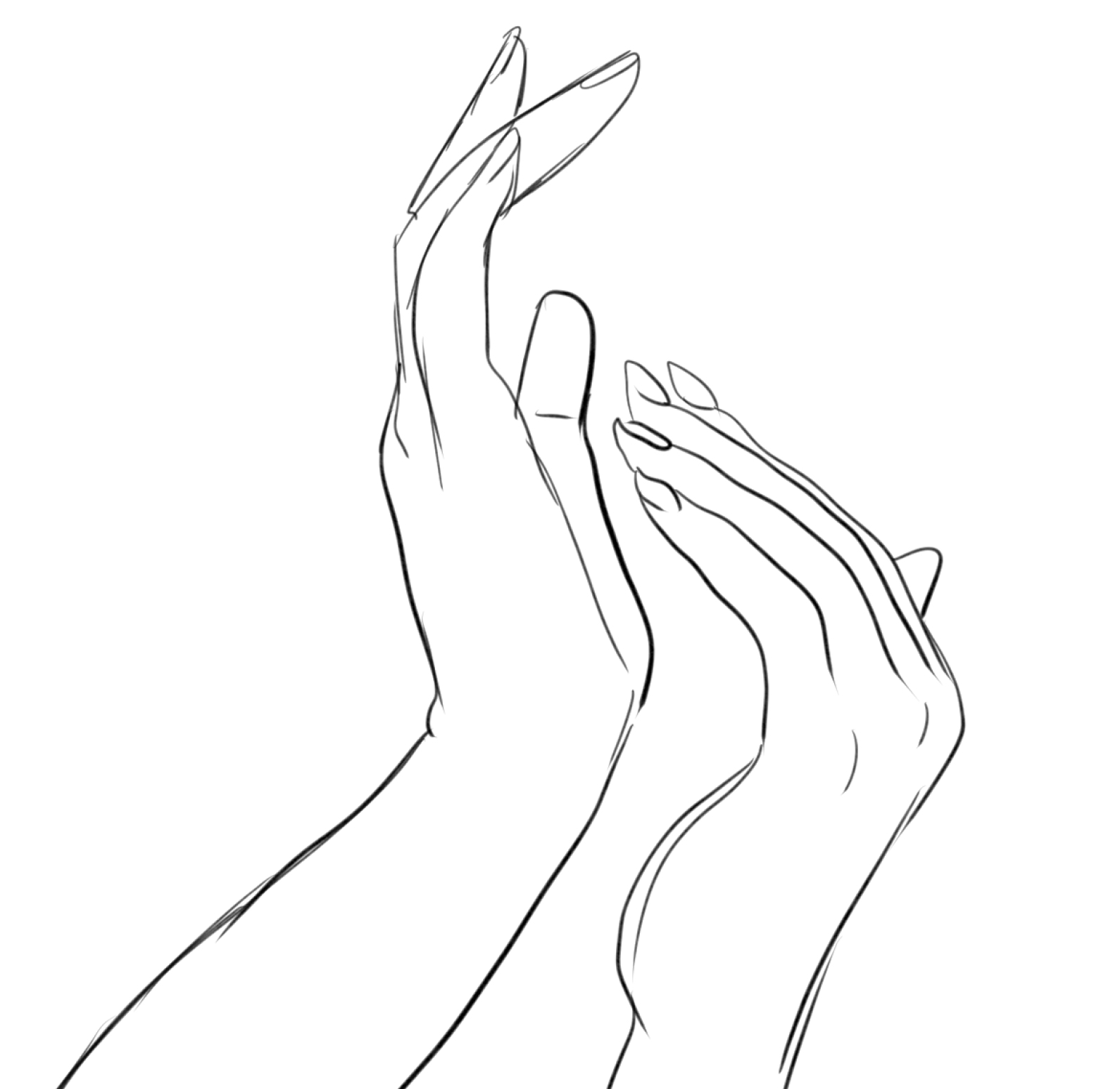 Hand reference 2 - CLIP STUDIO ASSETS