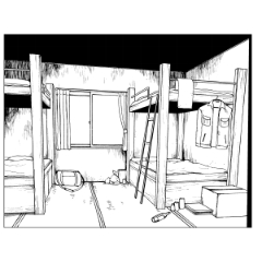 タコ部屋・宿舎 - CLIP STUDIO ASSETS