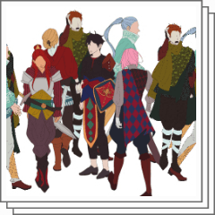 Fantasy Male Mob Set - CLIP STUDIO ASSETS