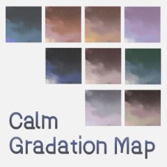 Calm Gradation Map - CLIP STUDIO ASSETS