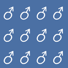 man symbol pattern - CLIP STUDIO ASSETS