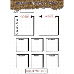 weekly planner - CLIP STUDIO ASSETS