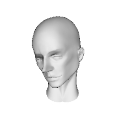 Blended Comp Head Model 69 - CLIP STUDIO ASSETS