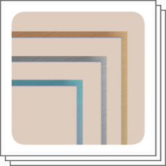 Three Simple card frame - CLIP STUDIO ASSETS