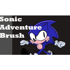 Sonic Adventure Brush - CLIP STUDIO ASSETS