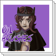 Oil Brushes - CLIP STUDIO ASSETS