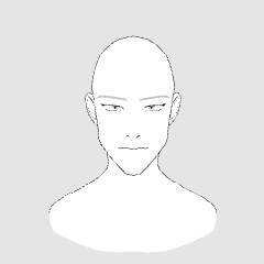 [one piece of article] angled jaw - CLIP STUDIO ASSETS