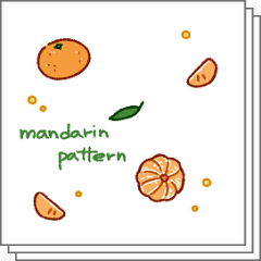 mandarin pattern - CLIP STUDIO ASSETS