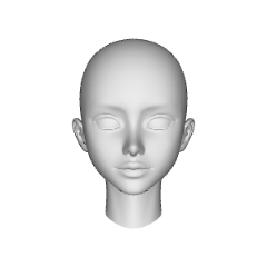 Feminine Head Model 2! - CLIP STUDIO ASSETS