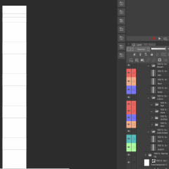 Webtoon Template with Folders - CLIP STUDIO ASSETS