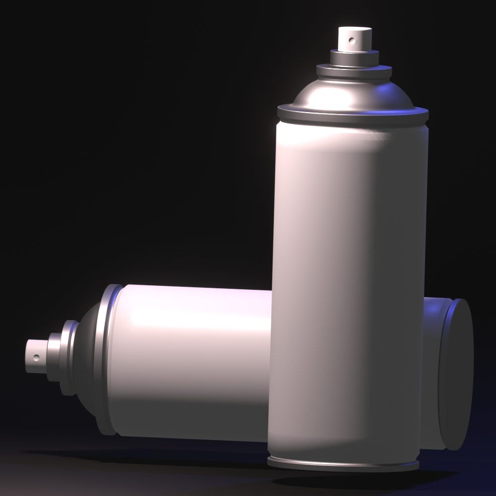 Lata de pintura en aerosol - Clip Studio Assets