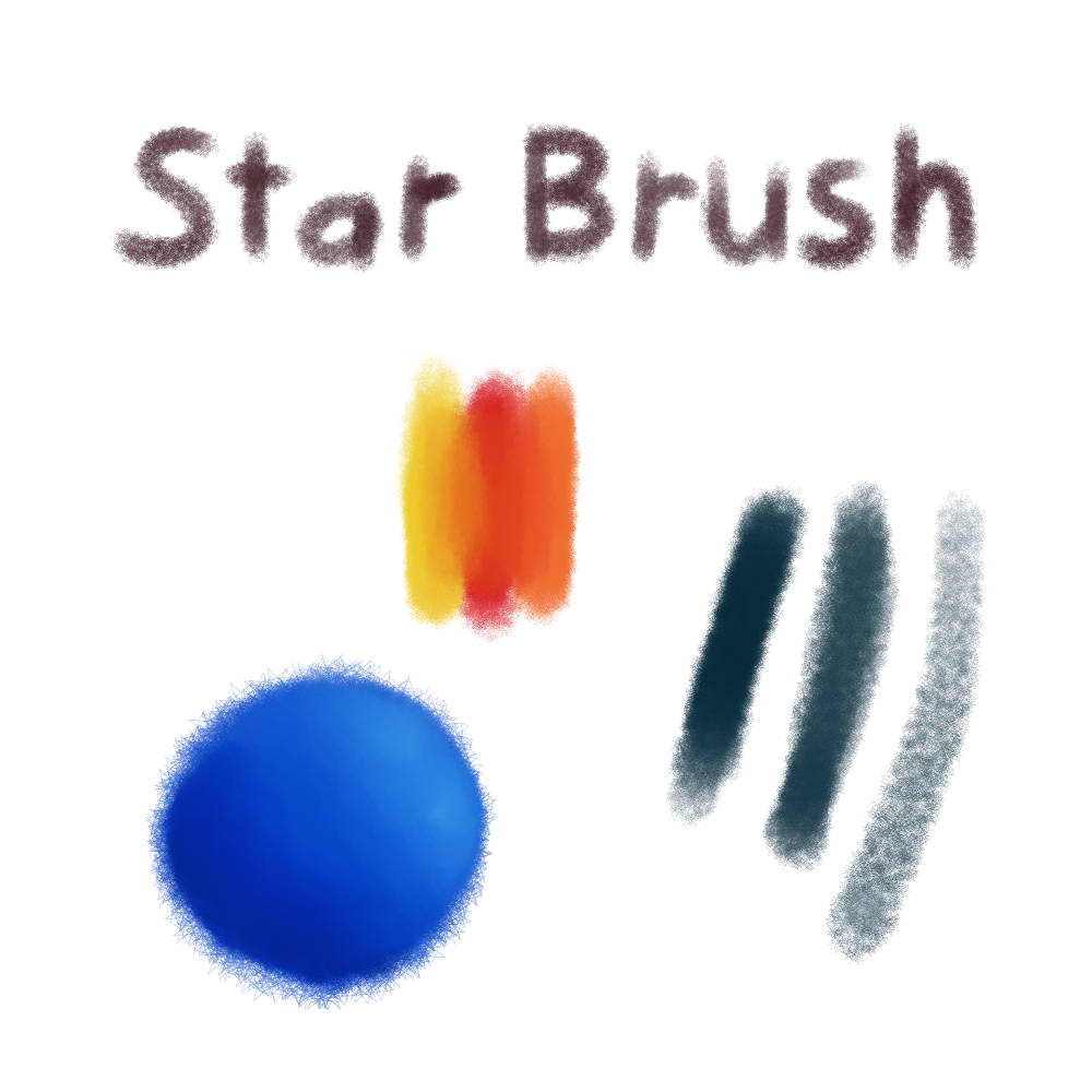 Star Brush - CLIP STUDIO ASSETS