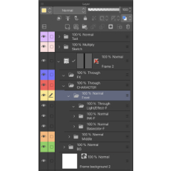 Chamileon webtoon template - CLIP STUDIO ASSETS