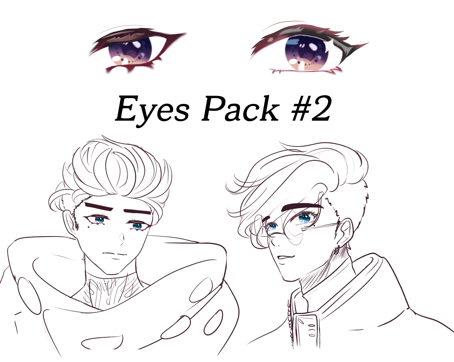 Eyes pack #2 - CLIP STUDIO ASSETS