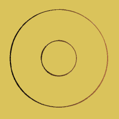 Hand-drawn double circle - CLIP STUDIO ASSETS