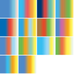 Summer Color gradient set 1 - CLIP STUDIO ASSETS