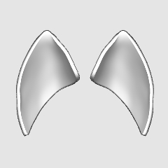 Simple Cat Ears - CLIP STUDIO ASSETS