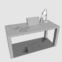 Desk - CLIP STUDIO ASSETS